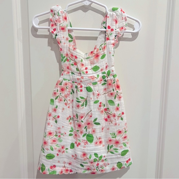 Angel Dear | Dresses | Angel Dear Cherry Blossom Pinafore Dress | Poshmark